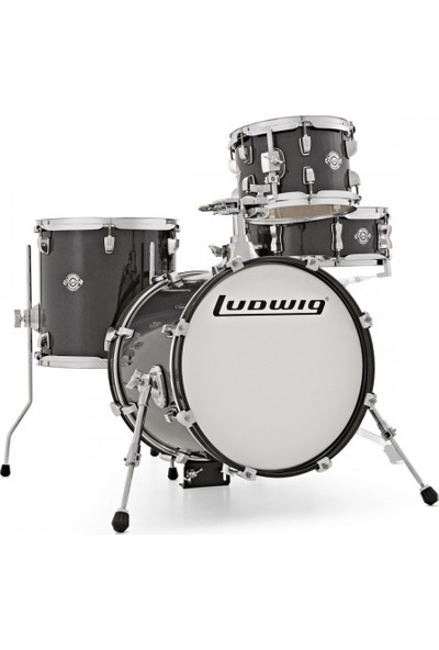 Ludwig Breakbeats By Questlove -Black Sparkle - Akustik Davul Seti LC179X016 Ludwig Breakbeats By Questlove -Black Sparkle - Akustik Davul Seti LC179X016