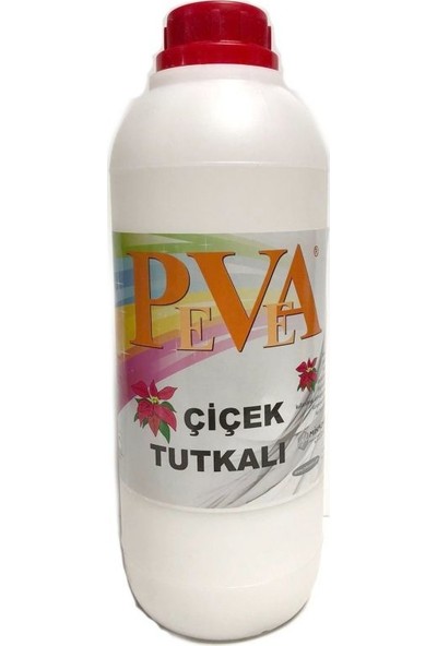 Pevea Çiçek Tutkalı Şeffaf 1 Kg - Kurudukça Şeffaflaşır