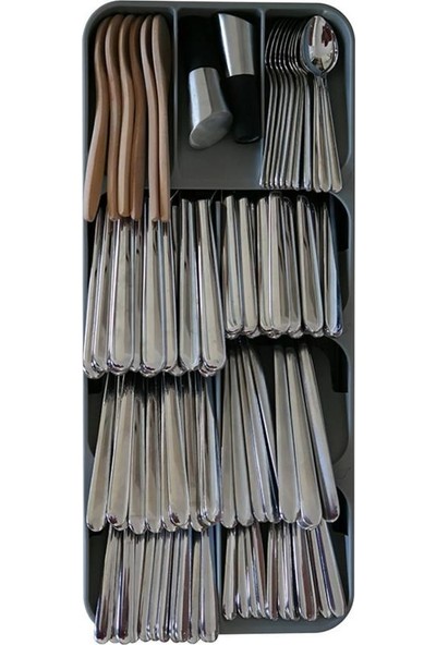 Vip Gross 9 Bölmeli Çekmece Kaşıklık Füme