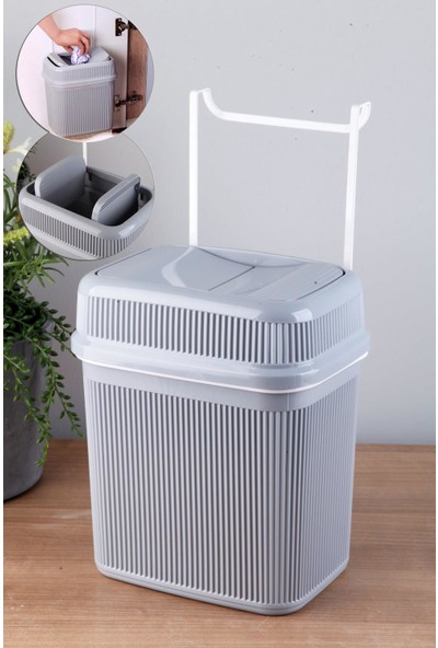 Vip Gross Çöp Kovası AR-756 Gri