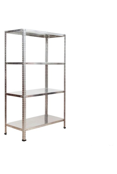 Rafburada 4 Katlı Galvaniz Çelik Raf.depo,kiler,arşiv,dosya Rafı.