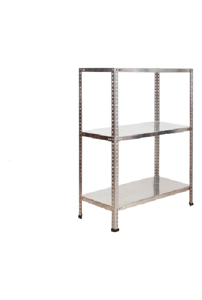 Rafburada 3 Katlı Galvaniz Çelik Raf.depo,kiler,arşiv,dosya Rafı.