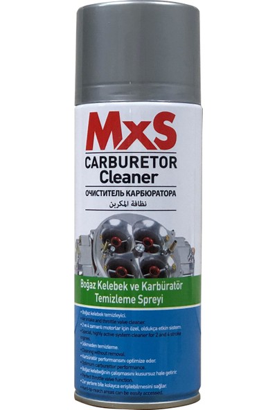 Mxs Boğaz Kelebek ve Karbüratör Temizleyici Sprey 400 ml
