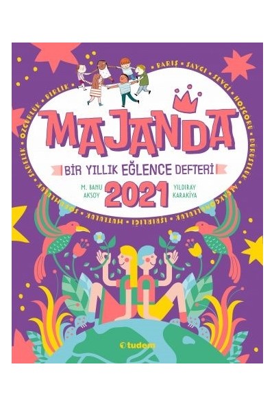 Tudem Yayınları Majanda 2021 Bir Yıllık Eğlence Defteri Tudem Yayınları Majanda 2021 Bir Yıllık Eğlence Defteri