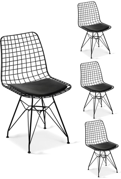 Sandalye Online North Tel Sandalye 4'lü