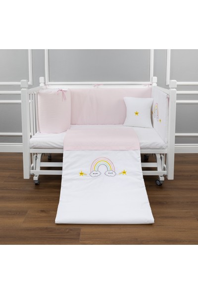 Maya Baby Rainbow Uyku Seti Pembe - 70 x 130 cm