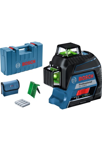 Bosch Professional Gll 380 G Çizgi Lazeri 0601063Y00 Bosch Professional Gll 380 G Çizgi Lazeri 0601063Y00