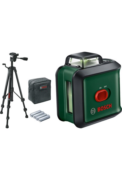 Bosch Univlevel 360 Çapraz Çizgi Lazeri Tt 150 0603663E03 Bosch Univlevel 360 Çapraz Çizgi Lazeri Tt 150 0603663E03