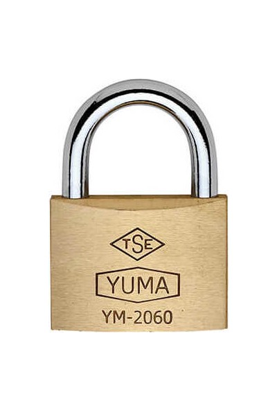 Yuma 60 mm Pirinç Asma Kilit Ym 2060