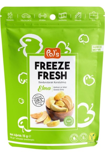Pols Freeze Fresh Elma 15 gr Pols Freeze Fresh Elma 15 gr