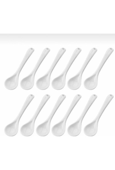 Timex Plastik Baharat Şeker Kaşığı 12'li Plastik Beyaz Timex Plastik Baharat Şeker Kaşığı 12'li Plastik Beyaz