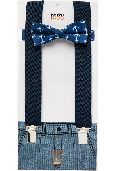 Koton Erkek Çocuk Papyonlu Pantolon Askisi