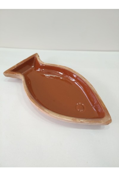 Dalğa Toprak Güveç Balık Tava