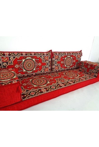 Coton Şark Köşesi Minderi Ikili Sedir Takımı Sünger Dahil Coton Şark Köşesi Minderi Ikili Sedir Takımı Sünger Dahil