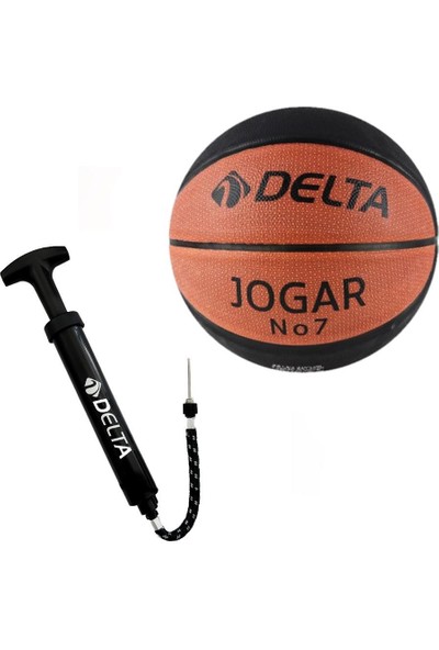 Delta Jogar No 7 Basketbol Topu + Fonksiyonel Top Şişirme Pompası