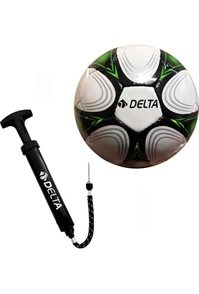 Delta Nova 4 No Futbol Topu + Çok Fonksiyonlu Top Şişirme Pompası