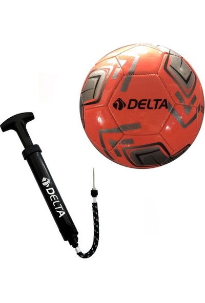 Delta Tempo 5 Numara Dikişli Futbol Topu + Top Pompası