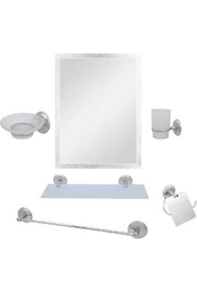 Alz Banyo Banyo Ayna Seti 6'lı