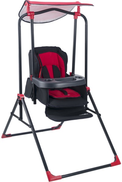 Pasha Baby Yatabilen Tenteli Ev Tipi Star Salıncak