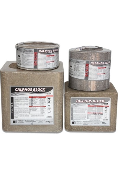 Royal İlaç Calphos Block Yalama Taşı 3 kg