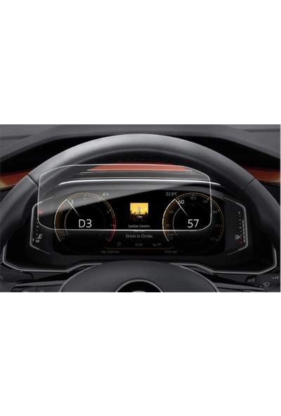 Aeltech Volkswagen Tiguan Dijital Gösterge Panel Koruyucu Aeltech Volkswagen Tiguan Dijital Gösterge Panel Koruyucu
