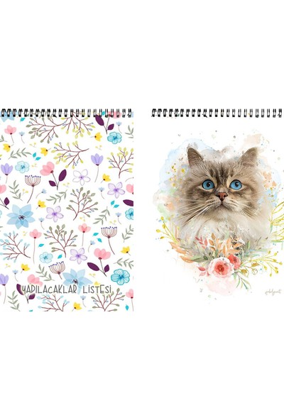 Tellgraf Yapılacaklar Listesi ve Not Defteri Seti 25 x 35 cm Tellgraf Yapılacaklar Listesi ve Not Defteri Seti 25 x 35 cm