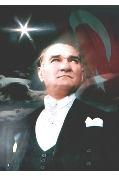 Tellgraf Dekota Üzeri Atatürk Posteri Tellgraf Dekota Üzeri Atatürk Posteri