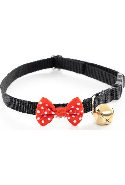 Bebebebek Zilli Emniyet Kilitli Ayarlanabilir Aparatlı Boyun Tasması Bebebebek Zilli Emniyet Kilitli Ayarlanabilir Aparatlı Boyun Tasması