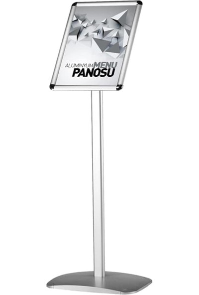 Fitfiyat A3 Yatay ve Dikey Ayarlanabilir Menü Pano Yönlendirme Levhası