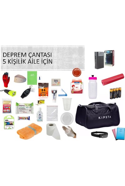 Laborantem Deprem Çantası