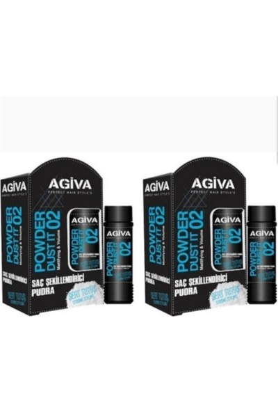 Agiva Saç Şekillendirici Pudra 02 Sert Tutuş X2 Agiva Saç Şekillendirici Pudra 02 Sert Tutuş X2