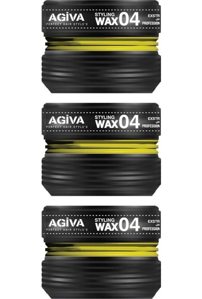 Agiva Wax Saç Şekillendirici 04 175 ml X3 Agiva Wax Saç Şekillendirici 04 175 ml X3