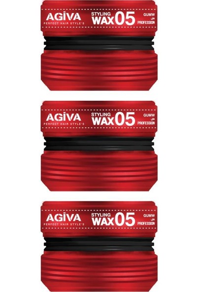 Agiva Wax Saç Şekillendirici 05 175 ml X3 Agiva Wax Saç Şekillendirici 05 175 ml X3