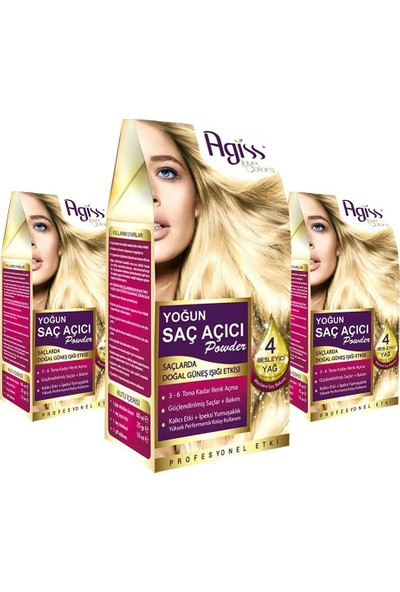 Agiss Saç Açıcı Powder X3