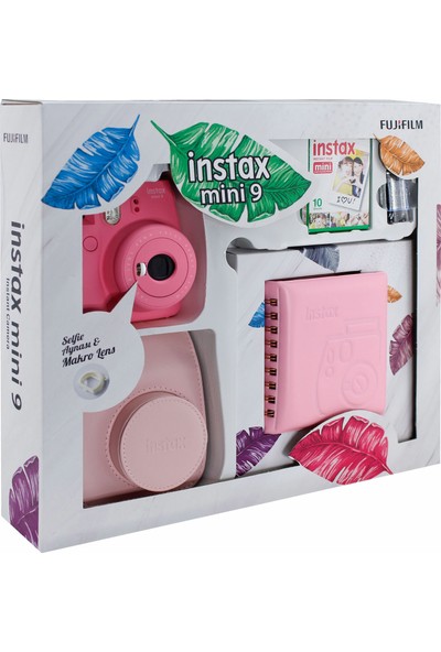 Fujifilm Instax Mini 9 Kit FlaPink