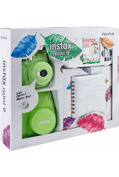 Fujifilm Instax Mini 9 Kit Lime Fujifilm Instax Mini 9 Kit Lime
