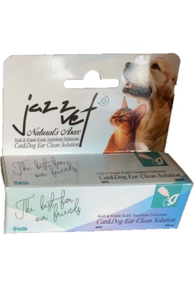 Jazz Vet Kedi Köpek Kulak Temizleyici Solüsyon Jazz Vet Kedi Köpek Kulak Temizleyici Solüsyon