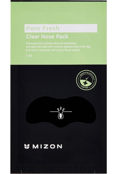 Mizon Pore Fresh Clear Nose Pack - Gözenek Temizleyici Burun Bandı Mizon Pore Fresh Clear Nose Pack - Gözenek Temizleyici Burun Bandı