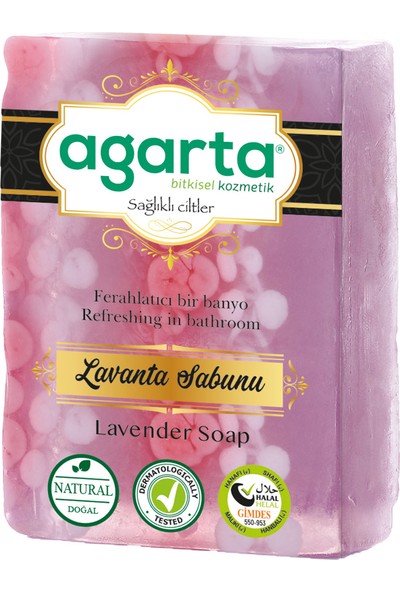 Agarta Doğal El Yapımı Lavanta Sabun 150 gr Agarta Doğal El Yapımı Lavanta Sabun 150 gr