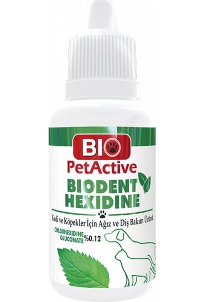 Bio Pet Active Biodent Kedi & Köpek Suya Damlatılan Koku Önleyici Ağız Bakım Damlası 50 ml