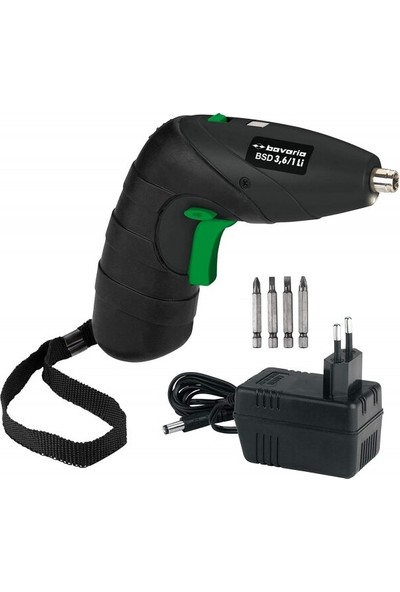 Bavaria Bsd 3.6/1'li Akülü Vidalama Plastik Taşıma Çantalı Bavaria Bsd 3.6/1'li Akülü Vidalama Plastik Taşıma Çantalı