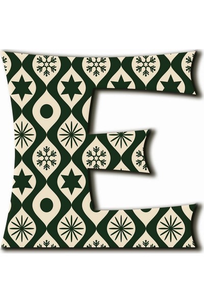 Wuw E Harfli Etnik Desenli Magnet
