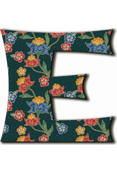 Wuw E Harfli Etnik Desenli Magnet