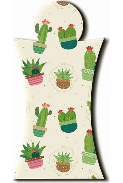 Wuw I Harfli Kaktüs Desenli Magnet Wuw I Harfli Kaktüs Desenli Magnet