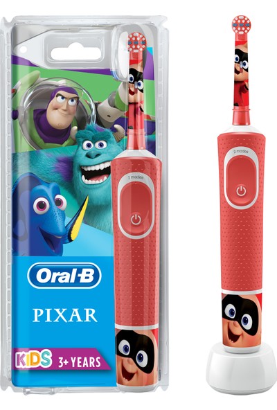 Oral-B Çocuklar İçin Şarj Edilebilir Diş Fırçası D100 Vitality Pixar Özel Seri Oral-B Çocuklar İçin Şarj Edilebilir Diş Fırçası D100 Vitality Pixar Özel Seri