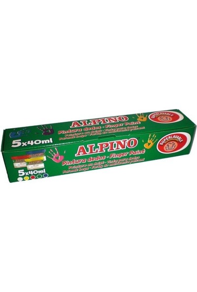 Alpino Parmak Boyası 5 Renk Alpino Parmak Boyası 5 Renk
