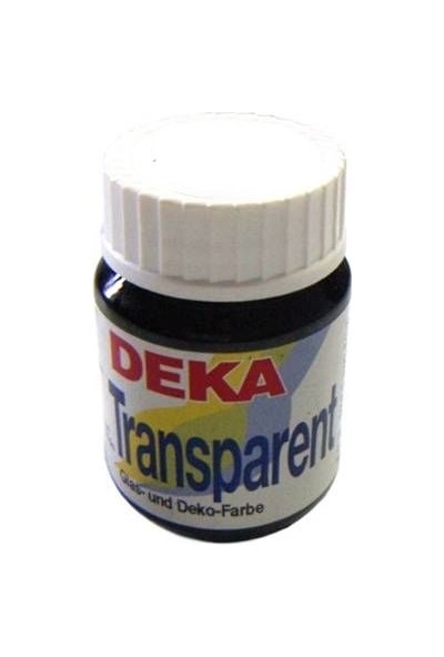 Deka 02-00 Transparent Cam Boyası Farblos Inceltici 25 ml Deka 02-00 Transparent Cam Boyası Farblos Inceltici 25 ml