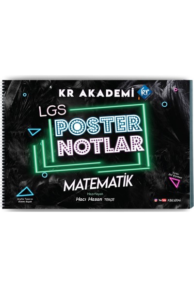 Kr Akademi Yayınları LGS Matematik Poster Notları