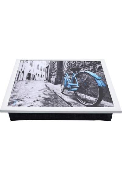 Yedi Home & Decor Keyif Tepsisi Blue Bike Yedi Home & Decor Keyif Tepsisi Blue Bike