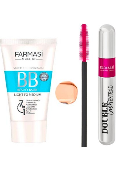 Farmasi Bb Krem Açıktan Ortaya 50 ml + Double Lash Maskara